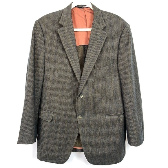 Samuelsohn | Suits & Blazers | Samuelsohn Mens Sz 44 Regular Brown ...